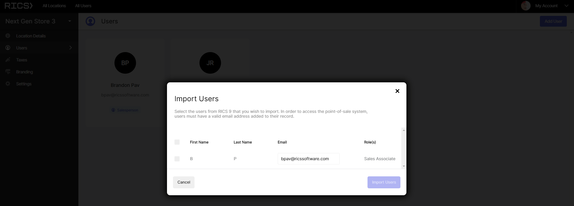 PORTAL REVIEW – Help Center | RICS Software